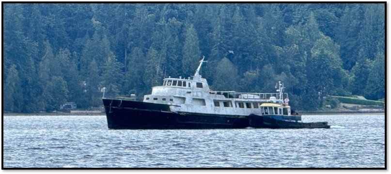 Sinclair Inlet Notice: Sinking & Spill of CAIRDEAS