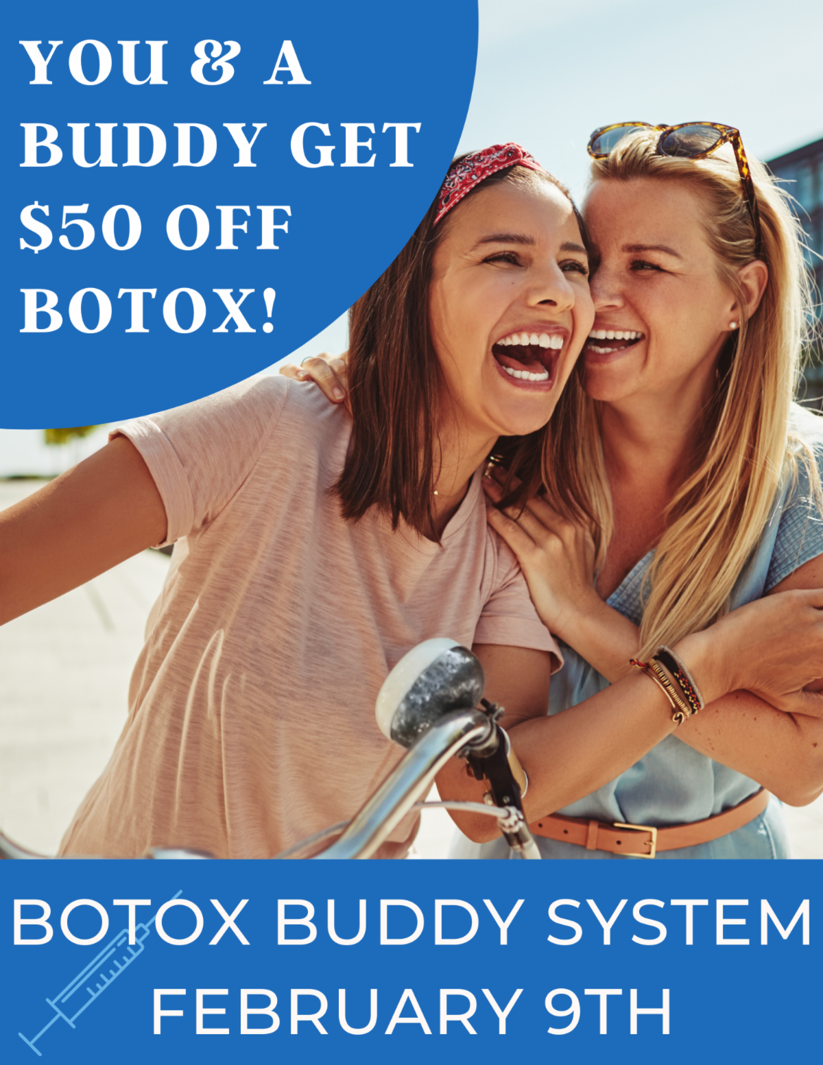 $50 Off Botox for You and a Friend - FEB 9th!