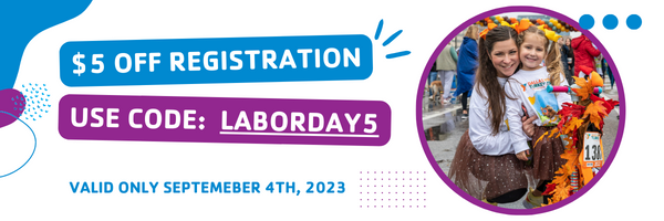 Save $5 on Dallas YMCA Turkey Trot Registration for Labor Day Promo!