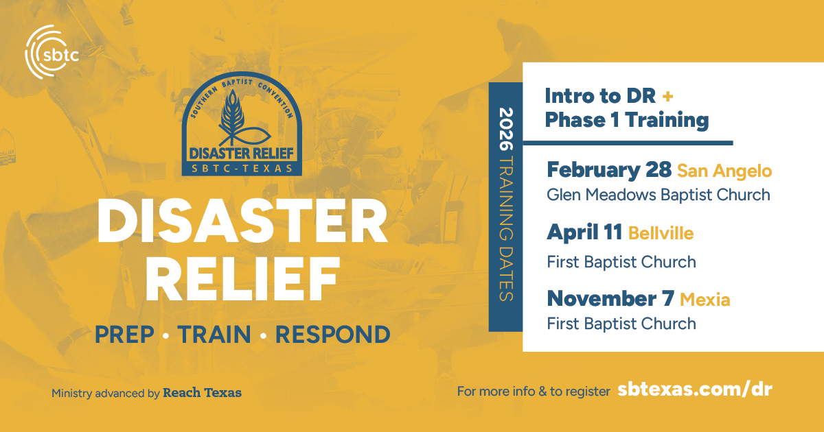 2026 Disaster Relief Trainings
