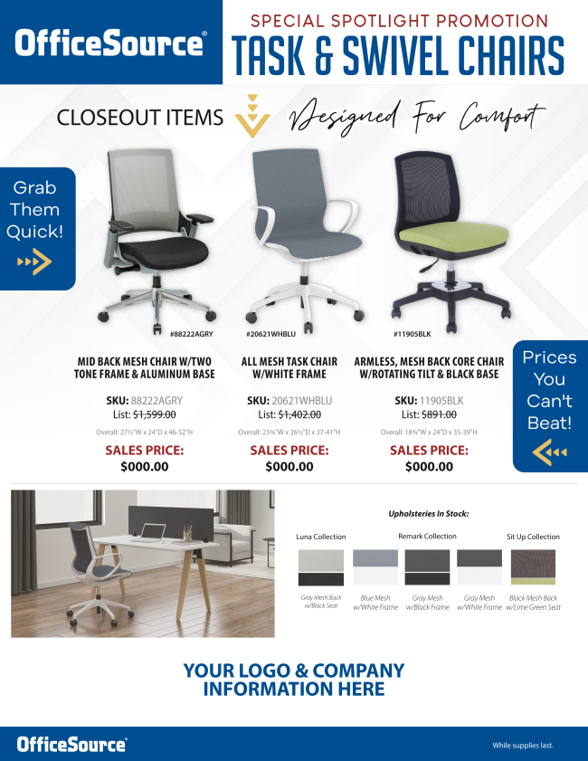 Weekly Closeout | Multi-Purpose Tables Easy & Affordable to Customize!