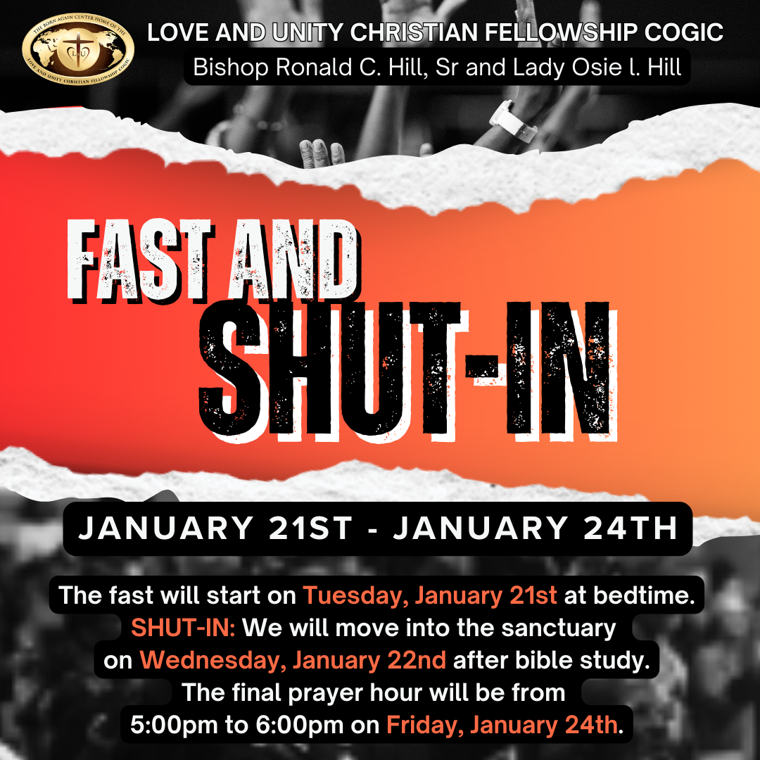 Love and Unity Prayer, Fast & Shut-In Special Edition