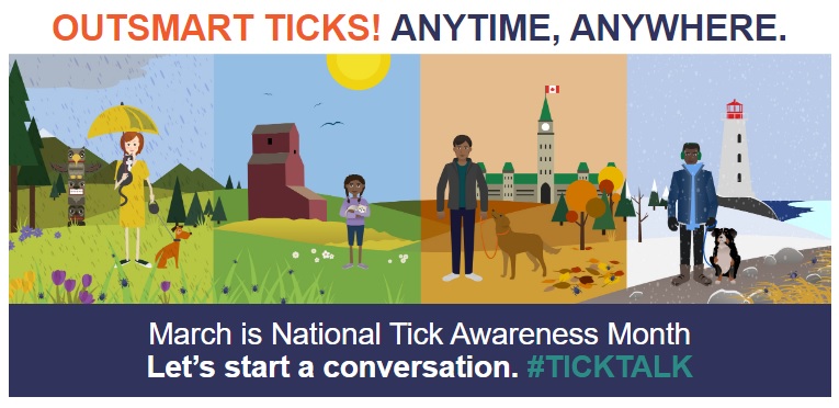 Online from 339: March is National Tick Awareness Month!