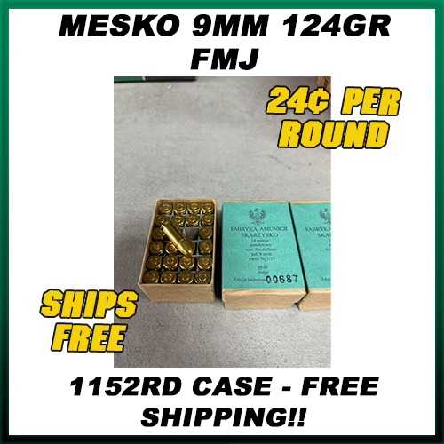Polish Nato Mil Surplus 9mm Ships Free