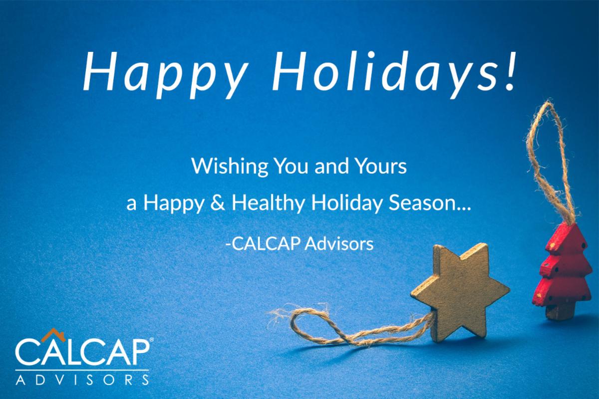 Your December Newsletter from CALCAP!
