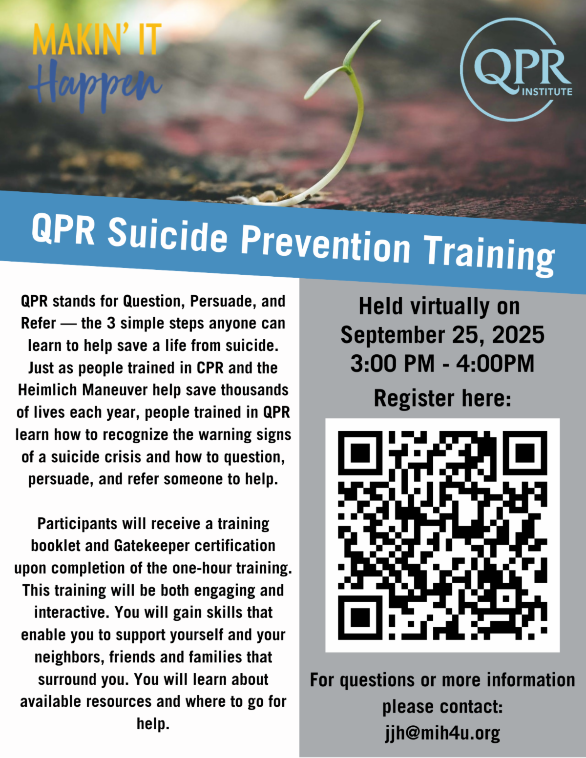 Question, Persuade, and Refer