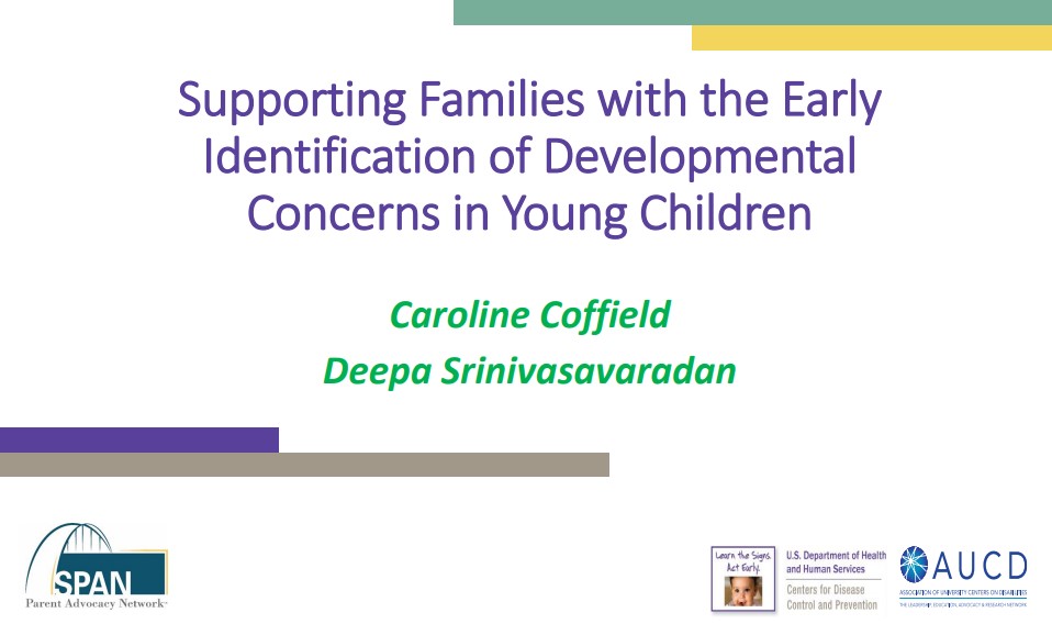 View our June 29th webinar on Supporting Families with the Early ...