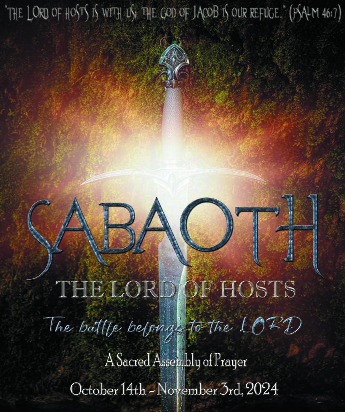 SABAOTH LORD OF HOSTS - Day 15