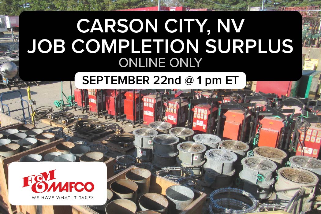 F&M Mafco Auction TOMORROW @ 1 pm ET!