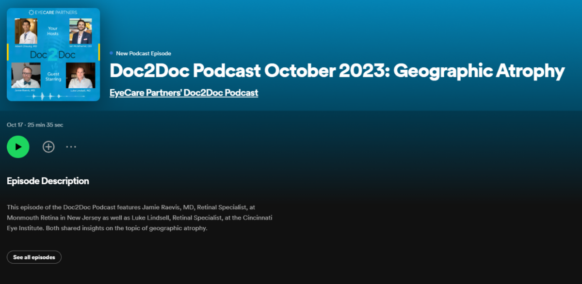 Check out ECP’s Latest Doc2Doc Podcast