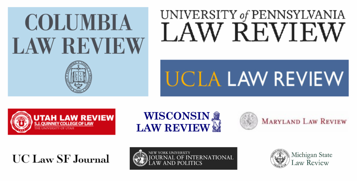 New articles from California’s Capital Law School