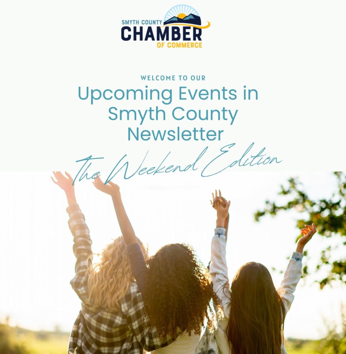 Upcoming Events Newsletter: The Weekend Edition!