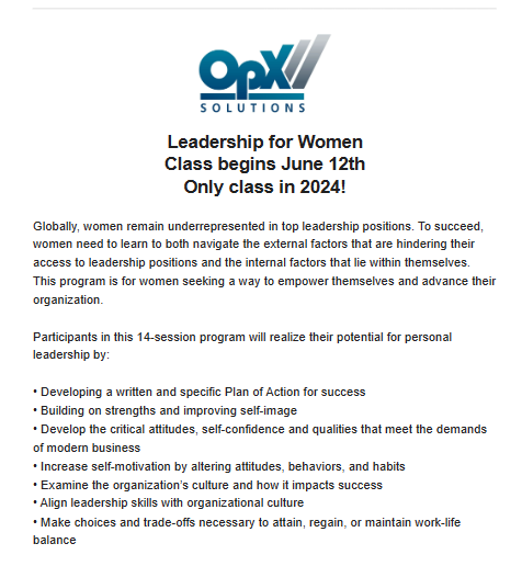 Professional Development Newsletter