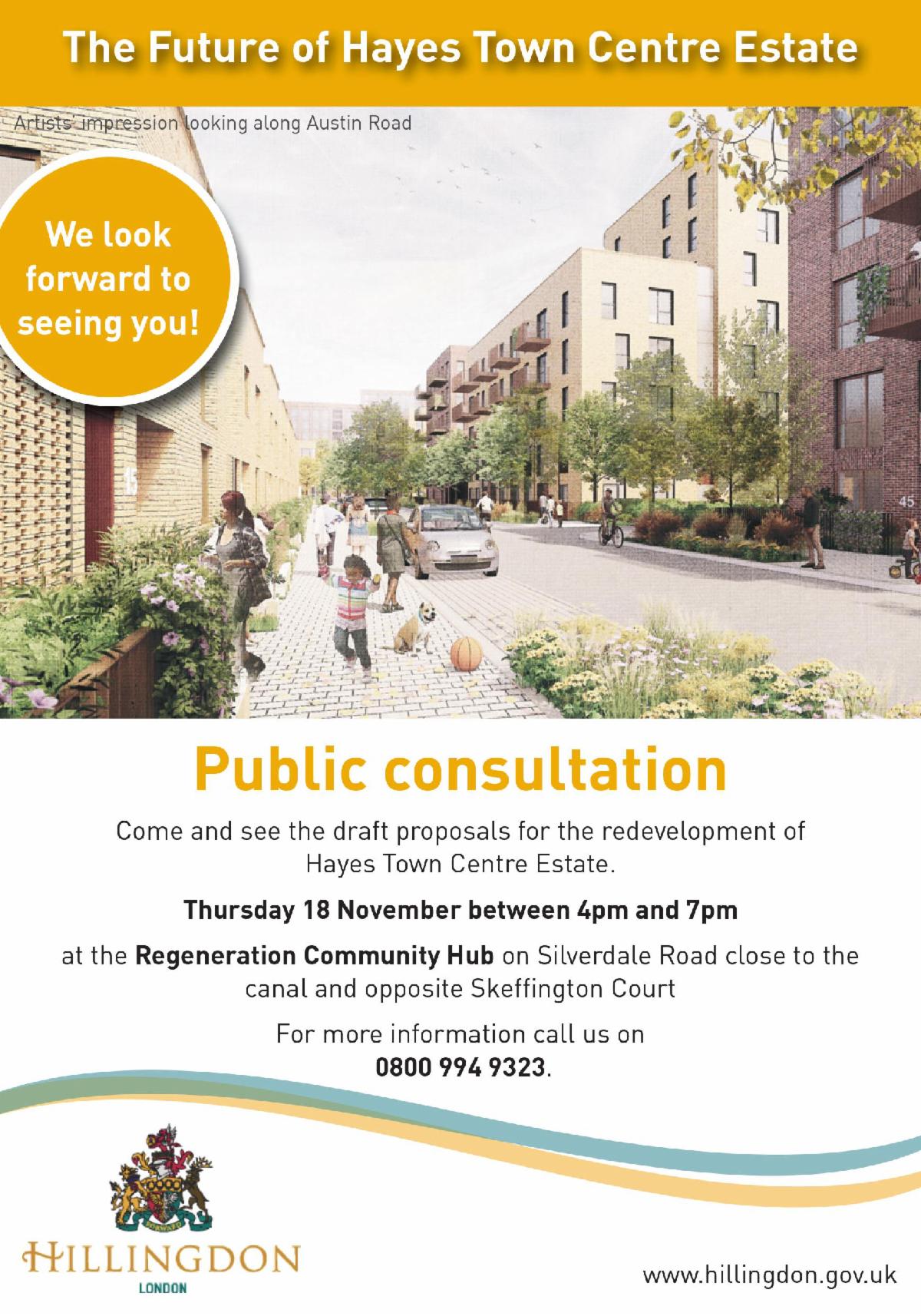 Hayes Town News - Redevelopment plans to be revealed