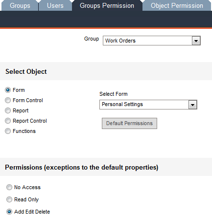 Did you know you can use personal settings in FaciliWorks? Take a look ...