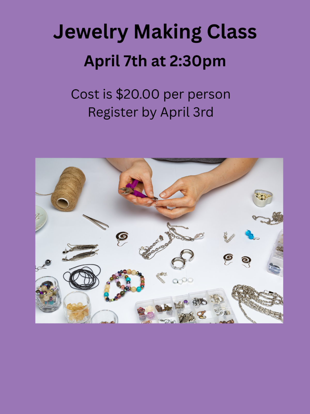 Jewelry Making Class