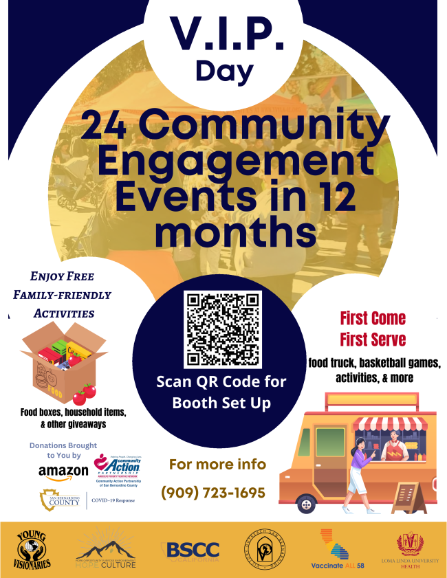 Be a Vendor at Our August 15th VIP Day Event in San Bernardino