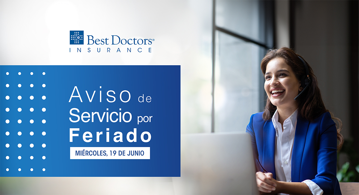 ¡Atención! Cobertura especial Best Doctors este miércoles, 19 de junio