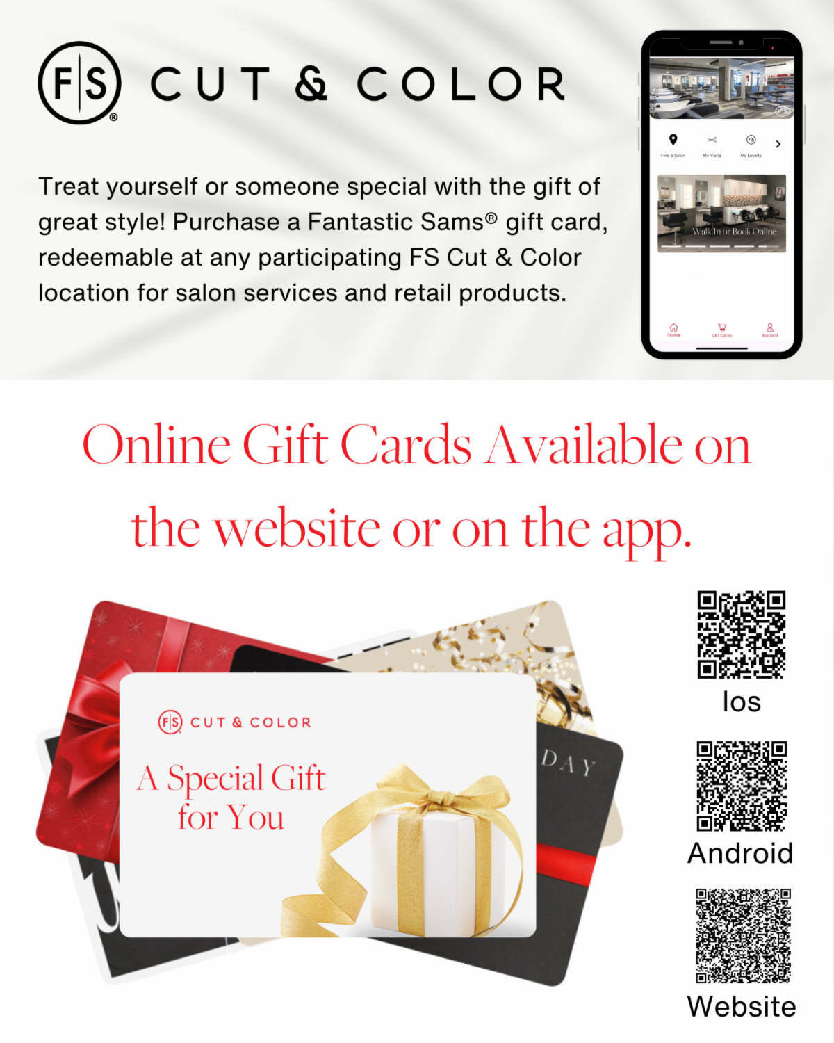 Gift Card Update
