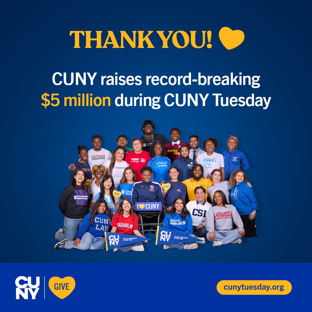 Nationwide Recognition for a CUNY College!