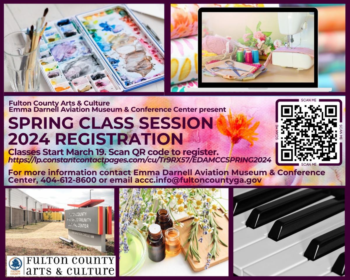 Fulton County Arts & Culture Emma Darnell Aviation Museum & Conference ...