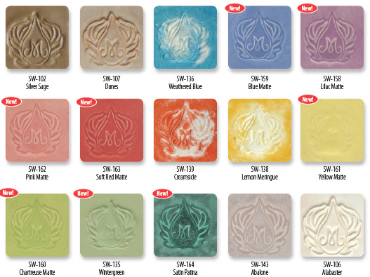 New Duncan Bisque, EZ Stroke, Matte Glazes & Turtles