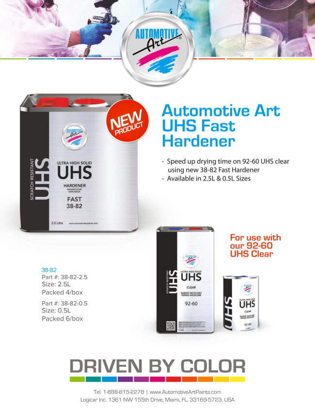 NEW 38-82 UHS Fast Hardener