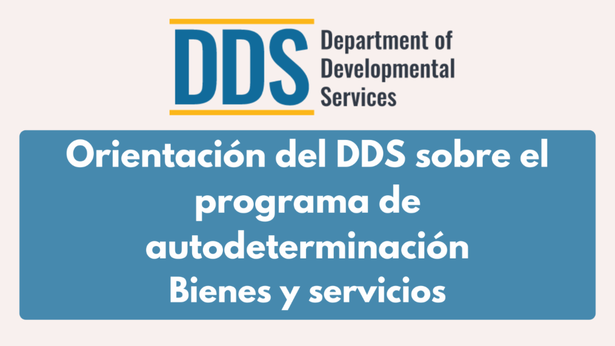 DDS Directive - Self-Determination Program - Goods and Services ...