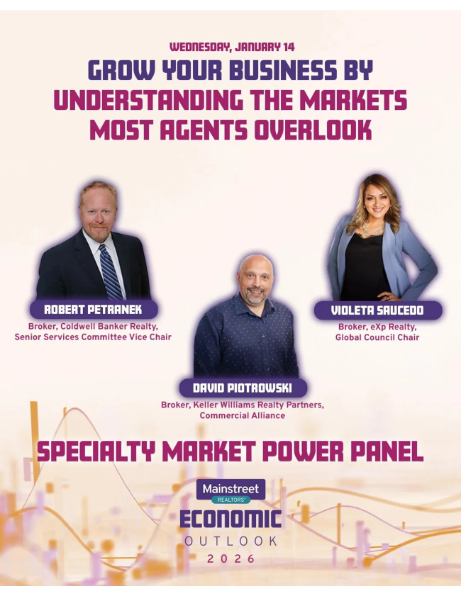Reminder: Three specialties. One powerful conversation.