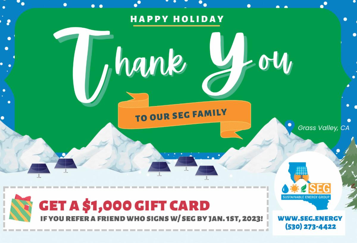 Energy & Ecology Newsletter from SEG