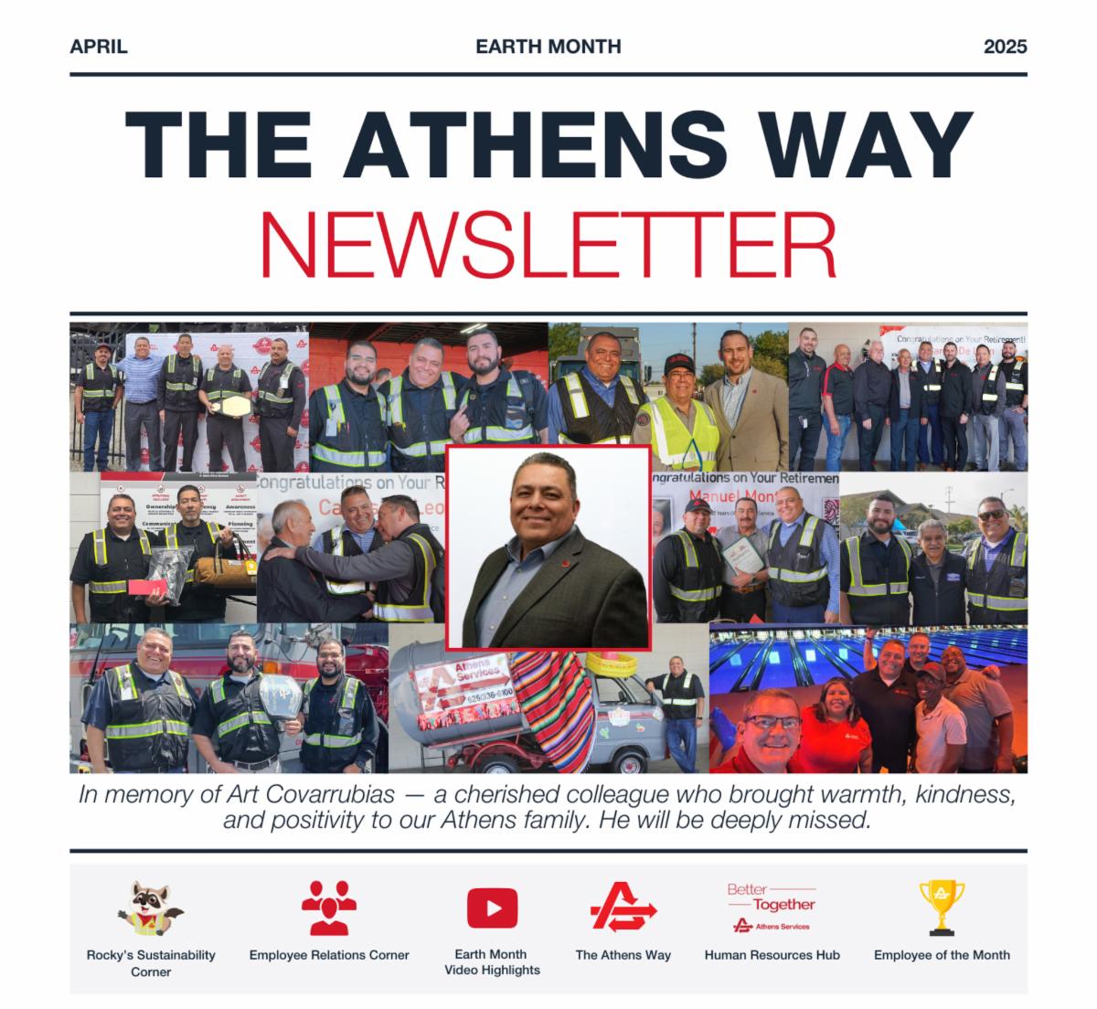 The Athens Way Newsletter - April 2025