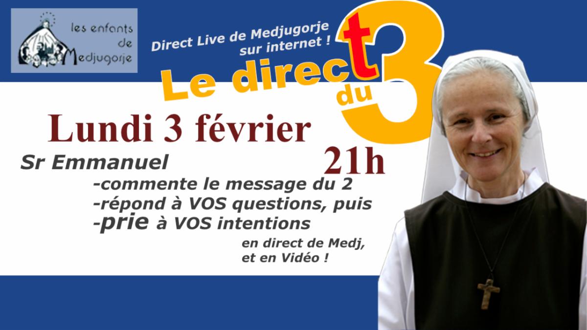Message du 25 janvier de la Vierge Marie à Marija, Medjugorje. - le ...