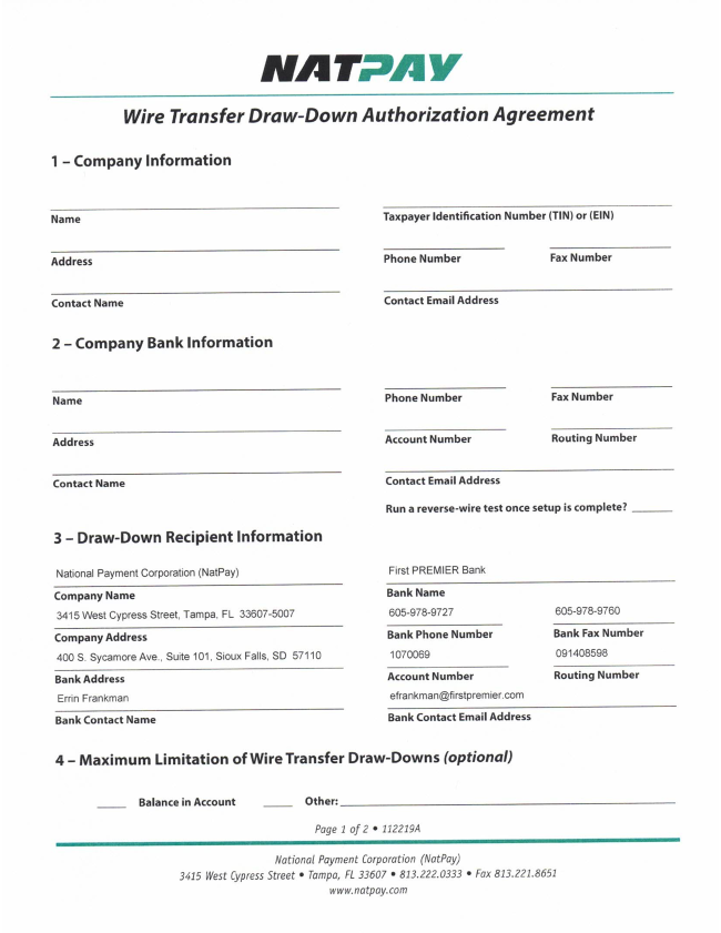 Changes to payroll submission dates