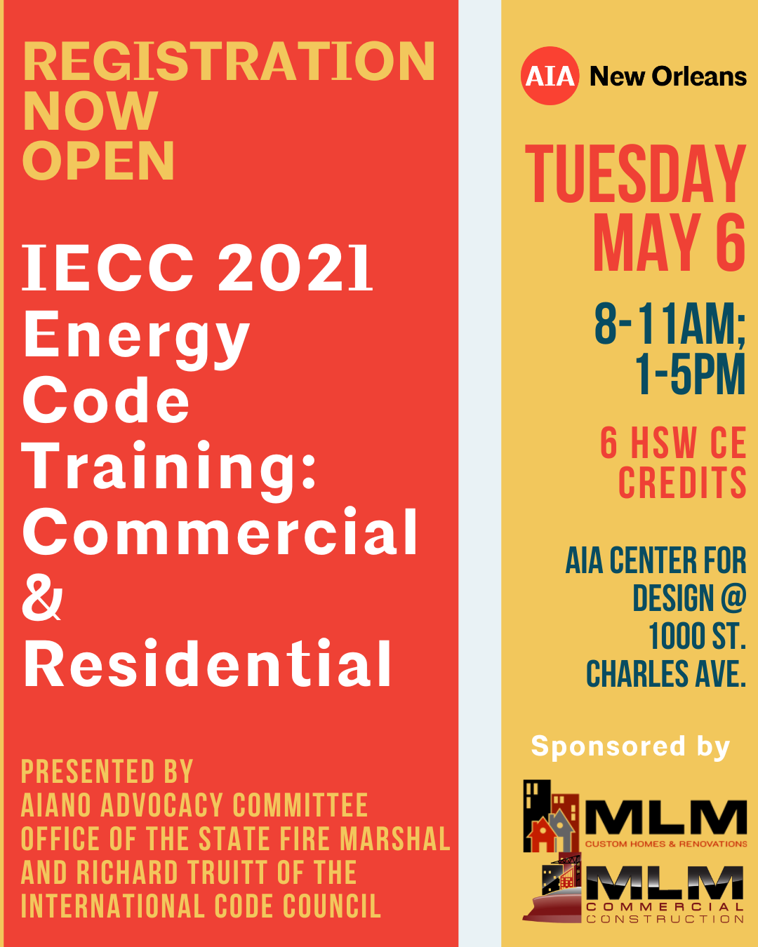 IECC 2021 Energy Code Training: Commercial & Residential
