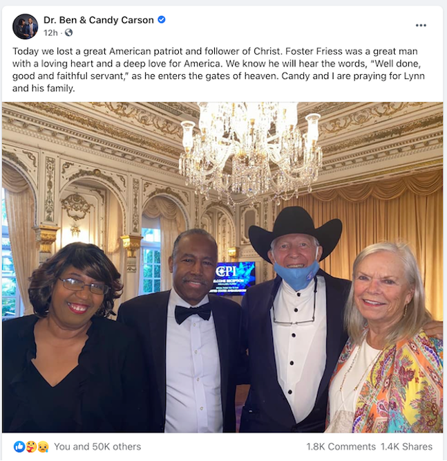 Remembering Foster Friess