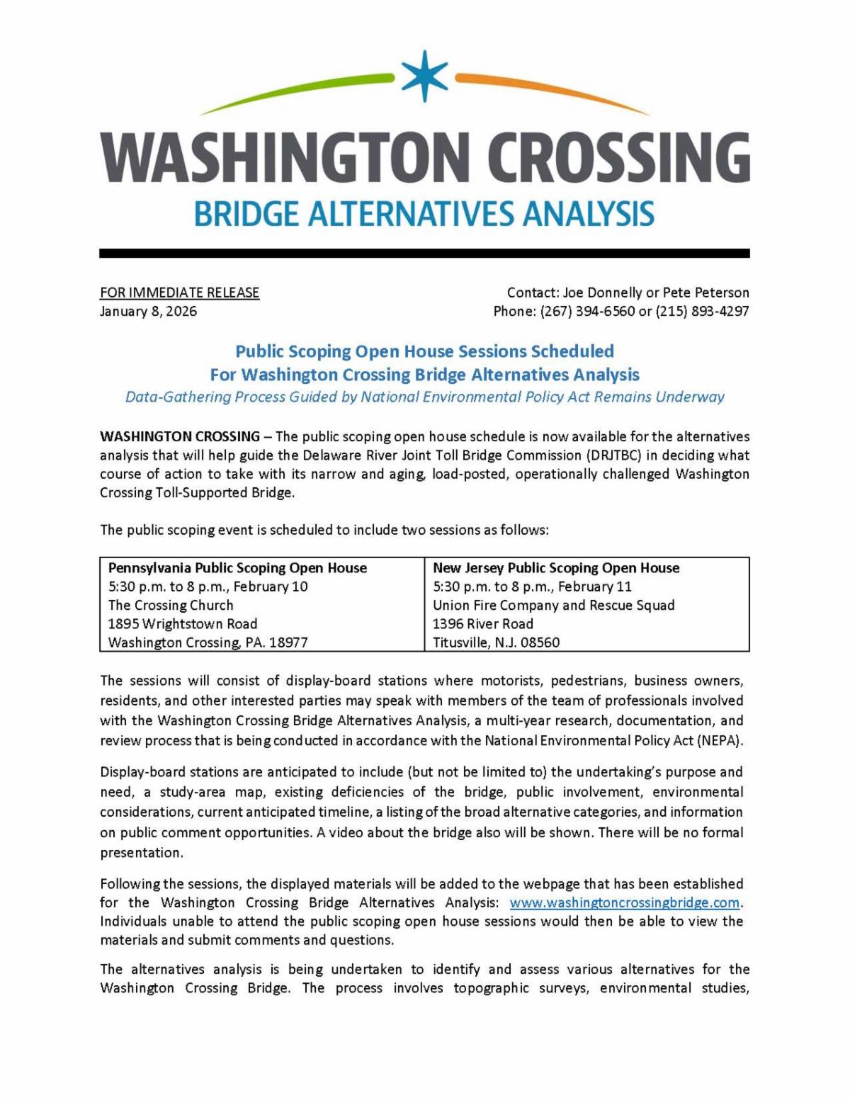 News from Upper Makefield—January 2026