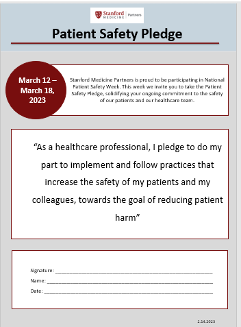 National Patient Safety Week | Wednesday, March 15